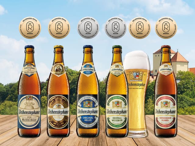 Award-winning beers: Six medals for Weihenstephan specialties