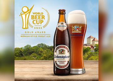 Great honor for Weihenstephan's dark wheat beer: Gold at the World Beer Cup